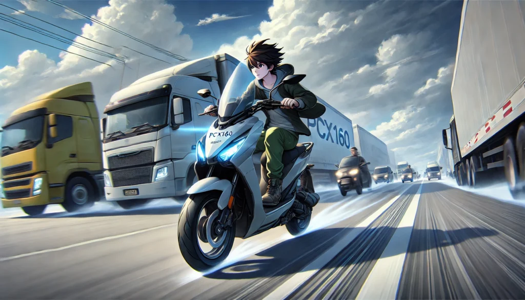 PCX160の最高速と高速走行のリアルな評価とは？ | バイクライフハック